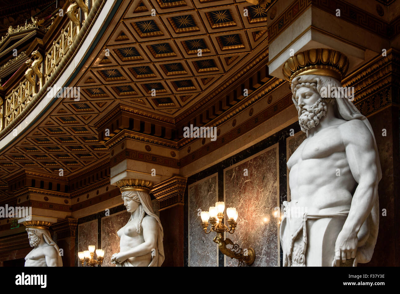 Historical Assembly Hall of the Parliament, Vienna, Austria, world ...