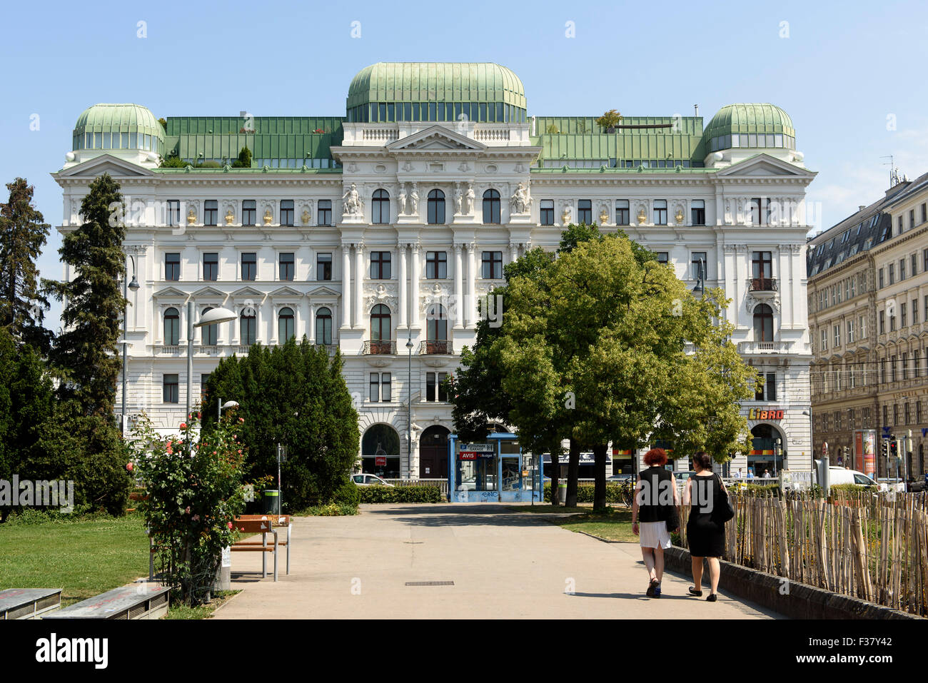 office building at Votivplatz, Vienna, Austria, world heritage Stock ...