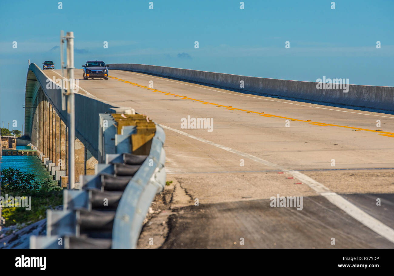 Highway 1 Florida Keys Stock Photo - Alamy
