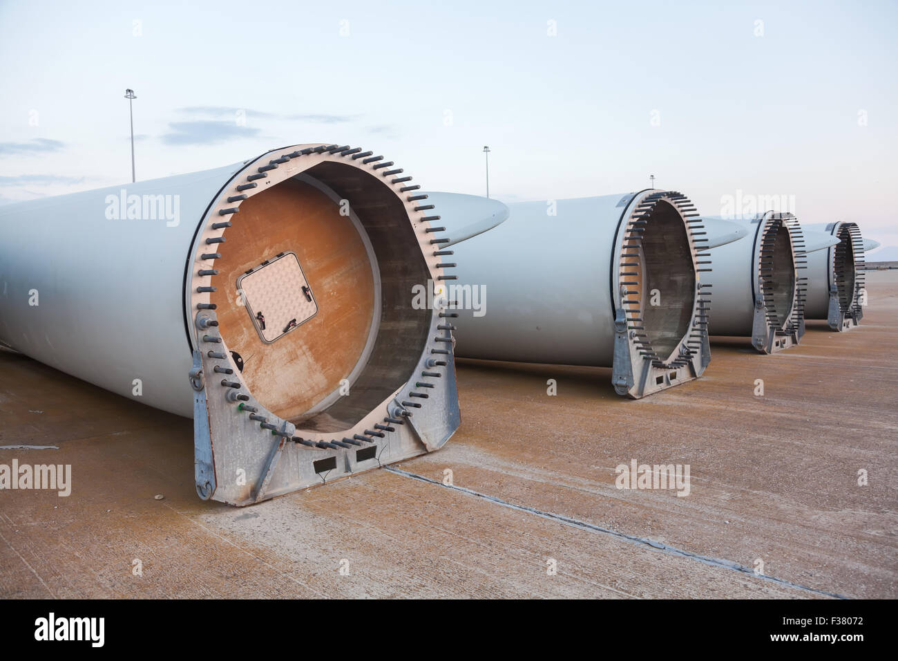 Wind power generator Stock Photo - Alamy