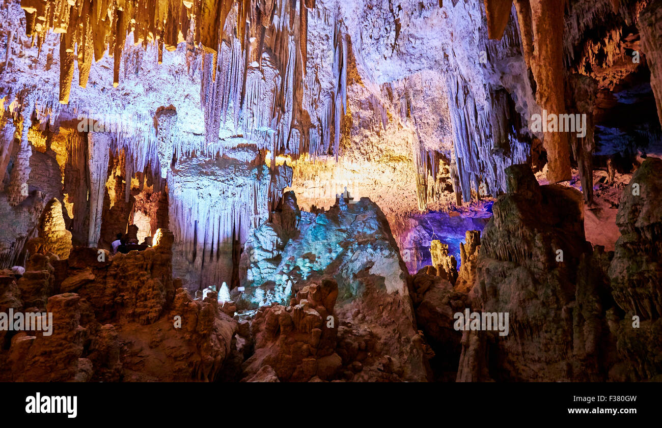 Neptunes Caves, Alghero, Sardinia Stock Photo - Alamy