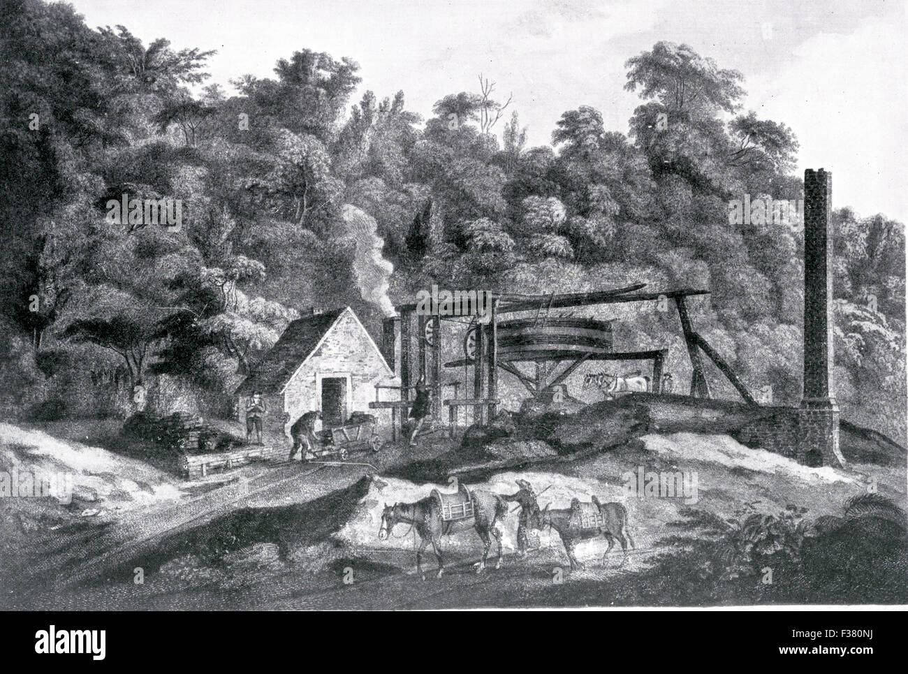 Iron mine 18th century hi-res stock photography and images - Alamy