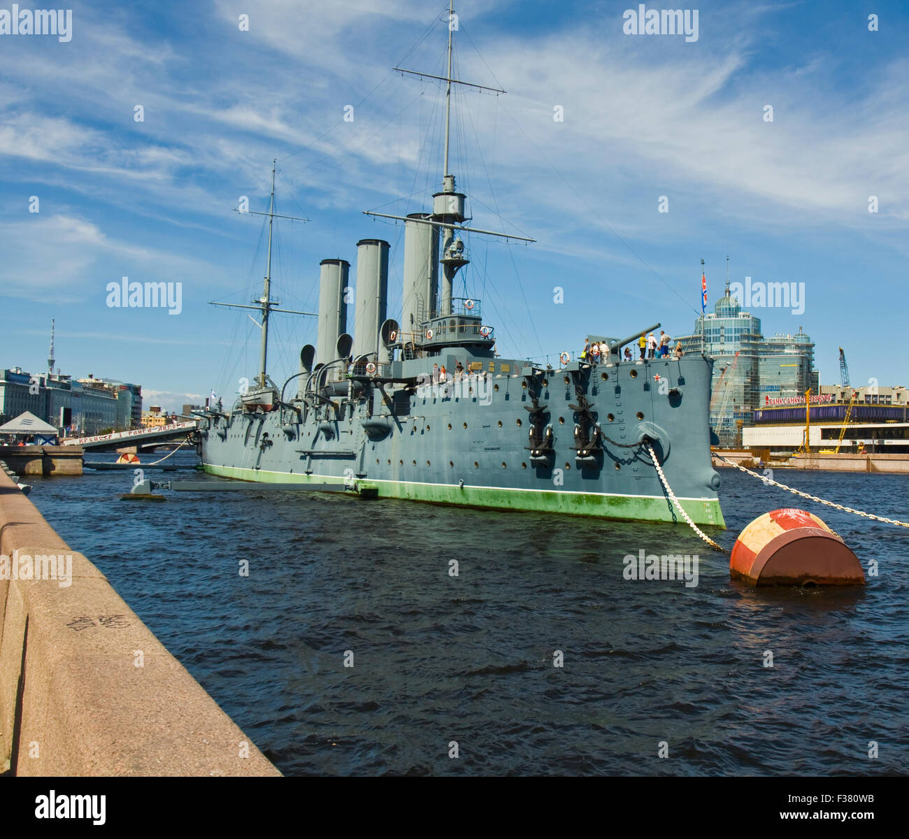 Russian Cruiser Aurora High Resolution Stock Photography and Images - Alamy