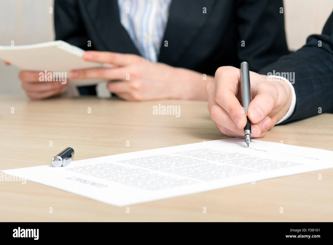 Black female signs document hi-res stock photography and images - Alamy