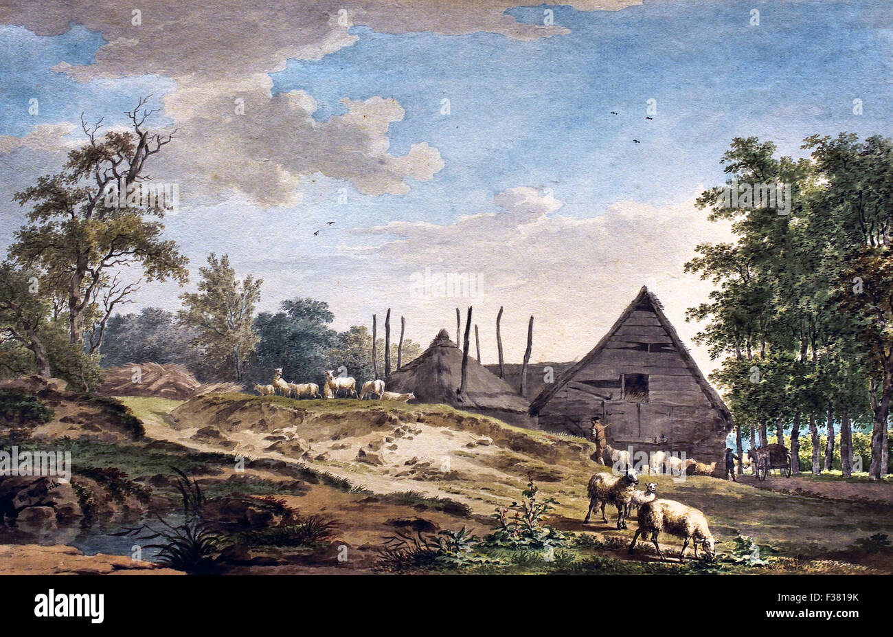 Landscape with a Farm in Ede Gelderland 1782 Wybrand Hendriks 1744 ...