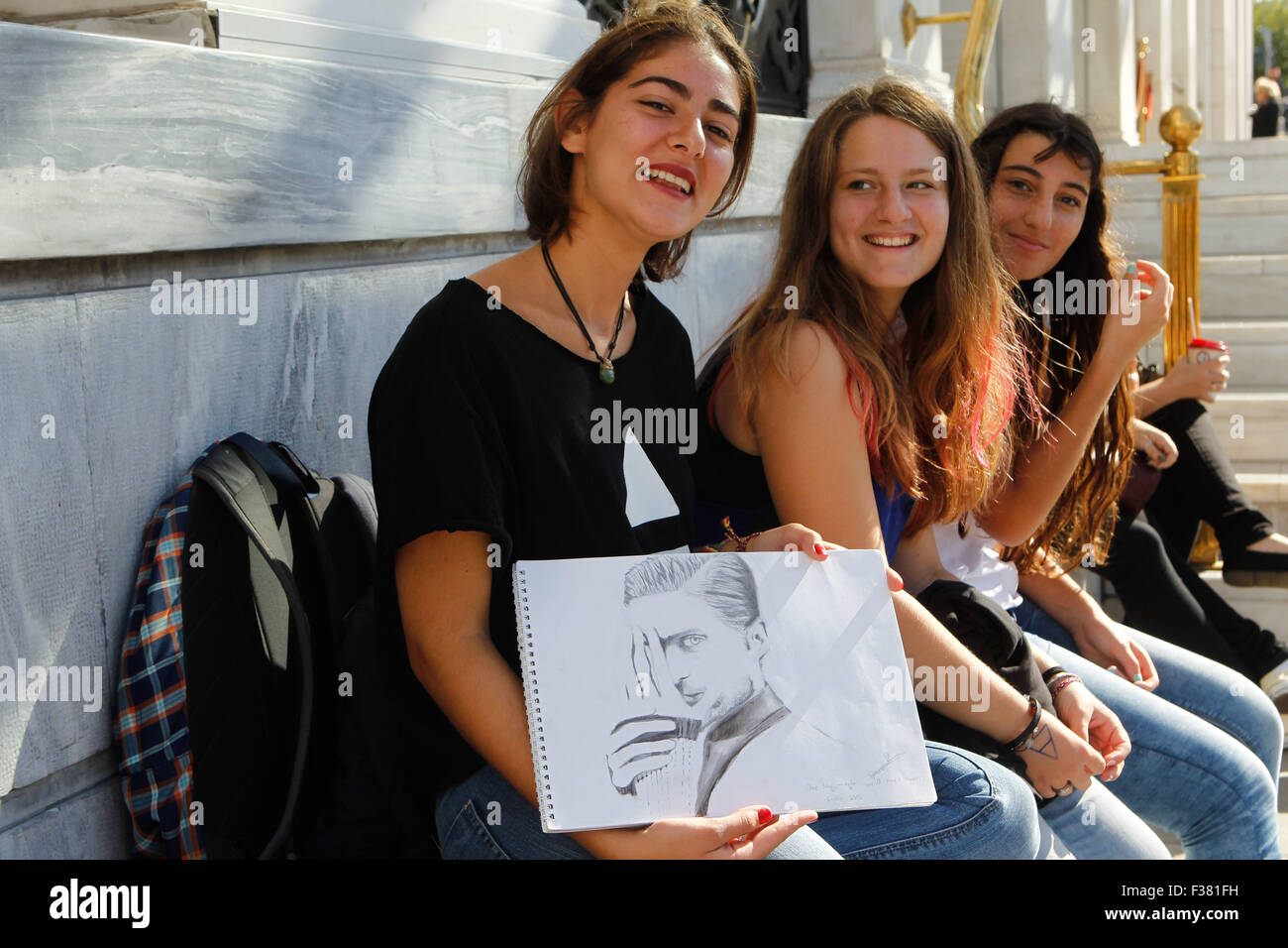 Jared leto with fans hi-res stock photography and images - Alamy