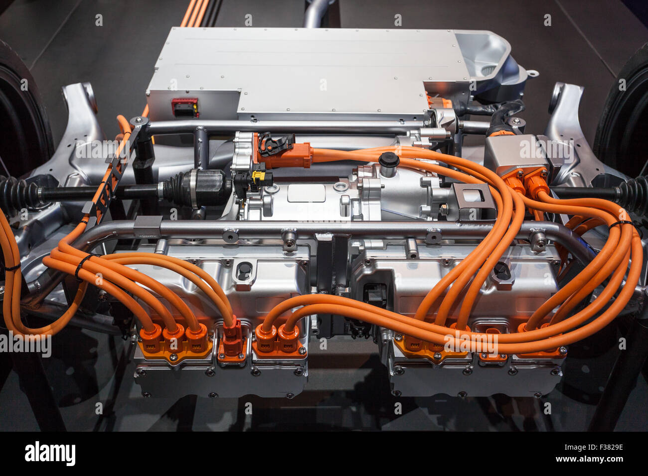 Transmission of a modern plugin hybrid vehicle Stock Photo - Alamy