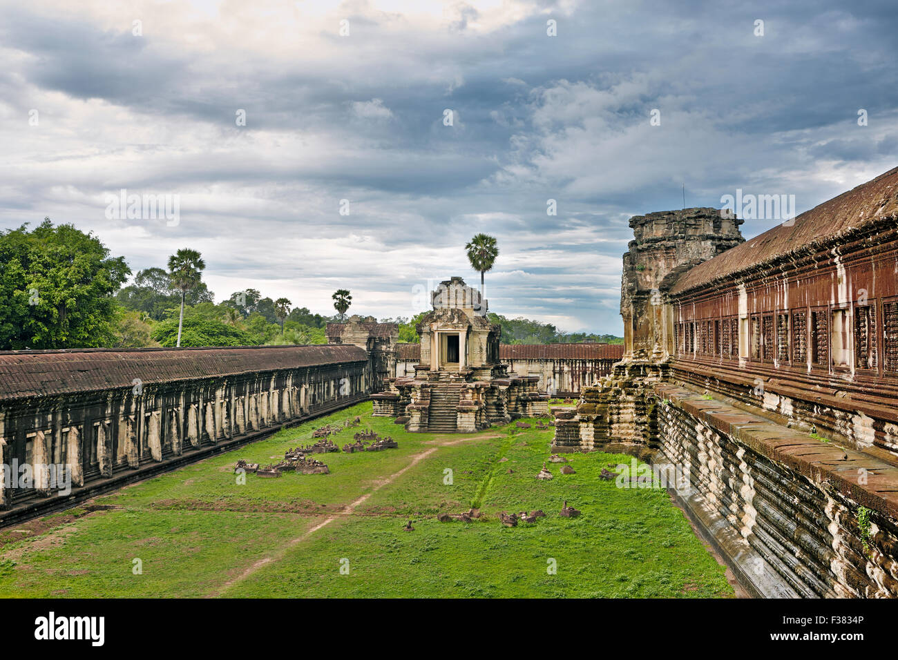 Angkor Wat temple. Angkor Archaeological Park, Siem Reap Province ...