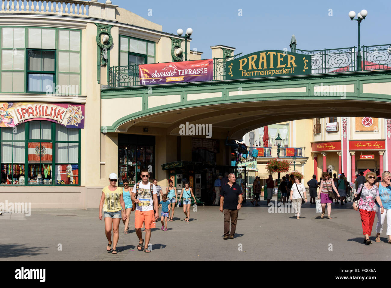 at amusementpark Prater, Vienna, Austria Stock Photo - Alamy