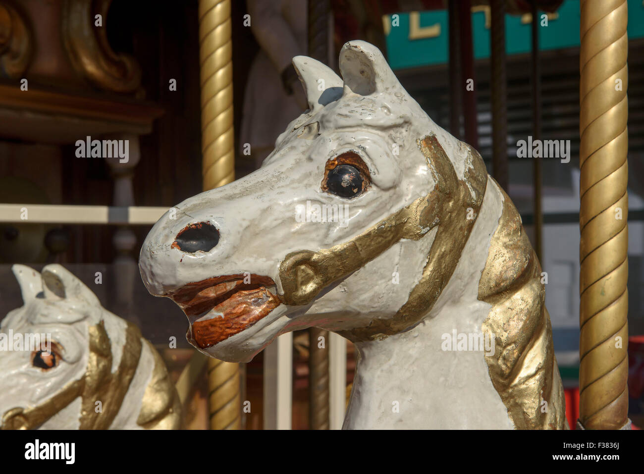 merry go round at amusementpark Prater, Vienna, Austria Stock Photo - Alamy