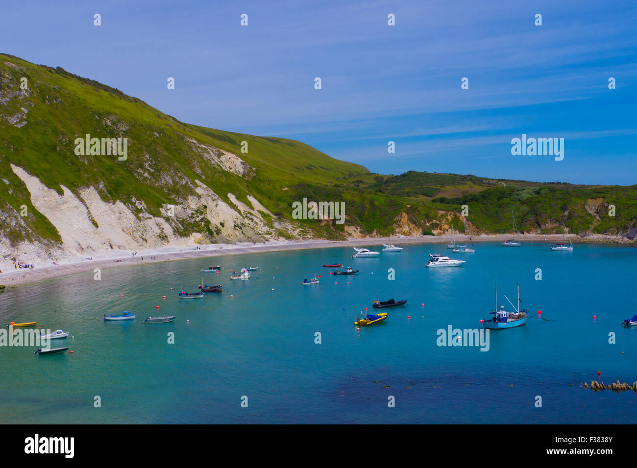 Lulworth Cove ,Dorset England Stock Photo - Alamy