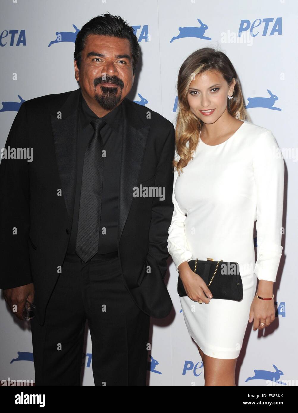 Los Angeles, CA, USA. 30th Sep, 2015. George Lopez at arrivals for PETA ...