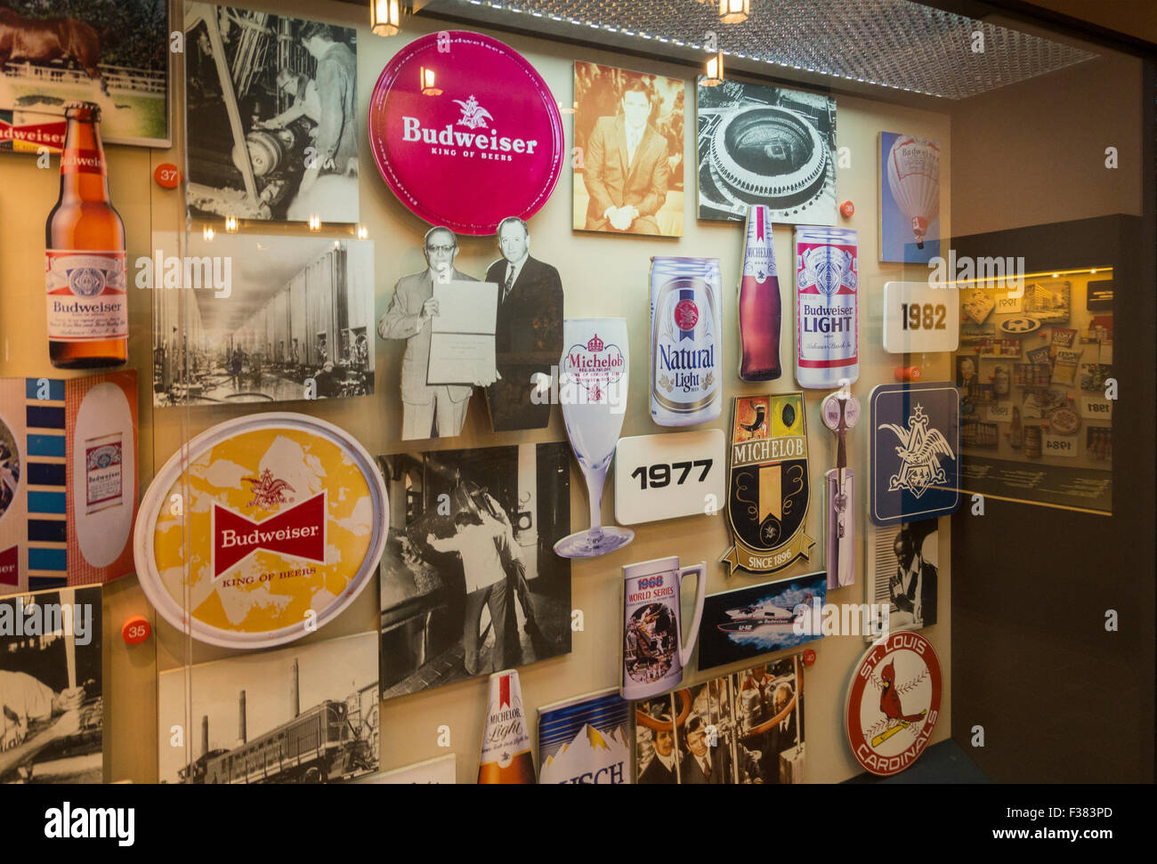 Budweiser brewery tour Merrimack New Hampshire NH Stock Photo - Alamy