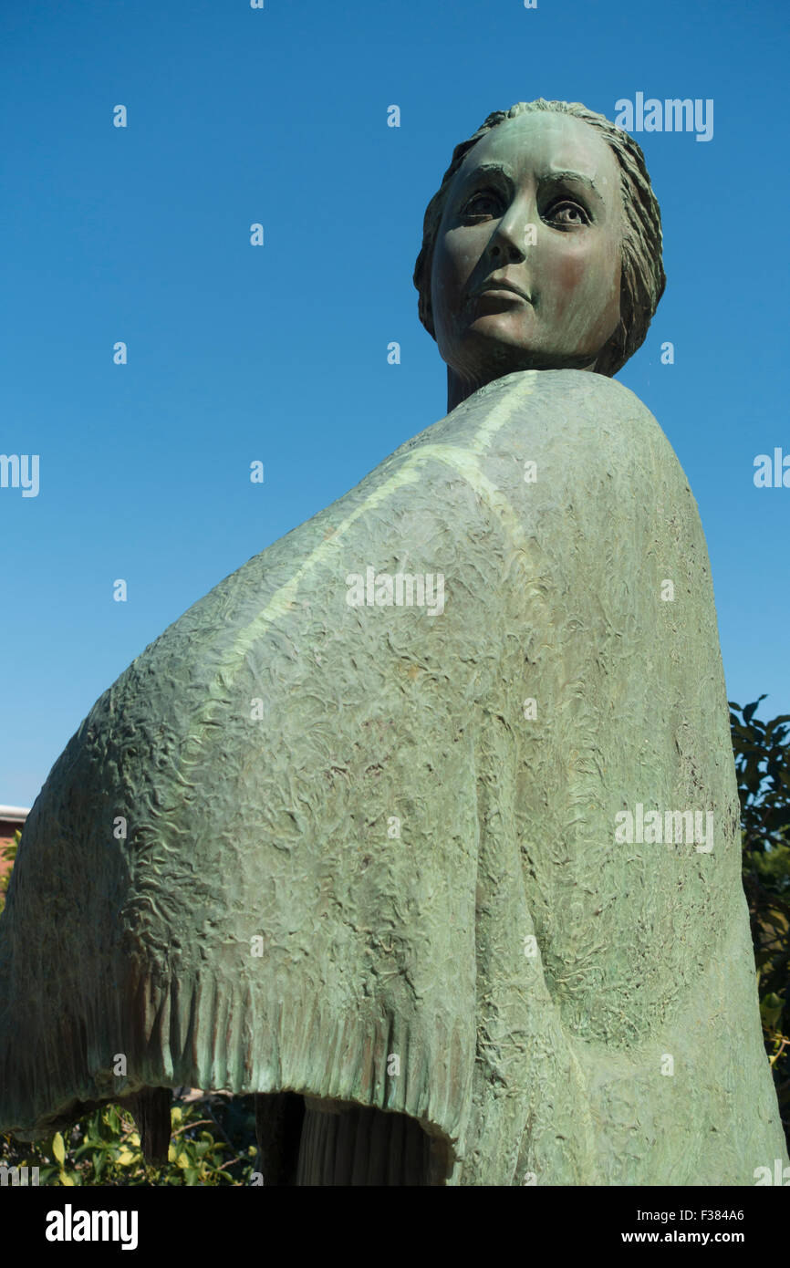 Millie the mill girl in Manchester New Hampshire Stock Photo - Alamy