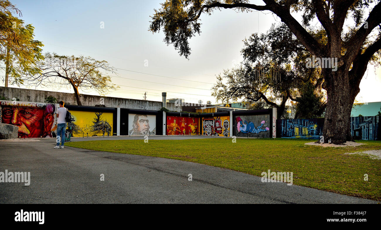 Miami Wynwood, wall painting Stock Photo - Alamy