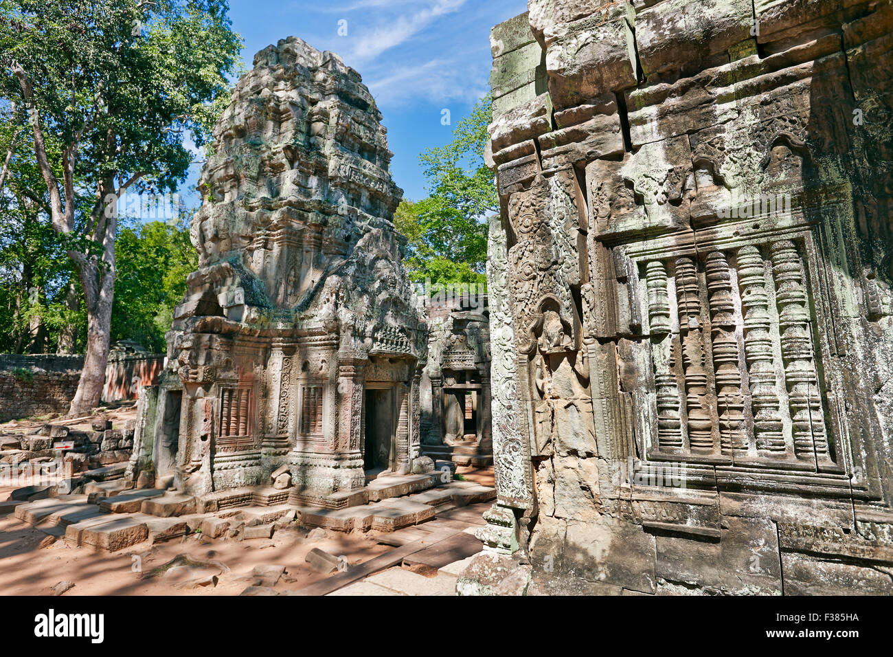 Ta Prohm temple. Angkor Archaeological Park, Siem Reap Province ...