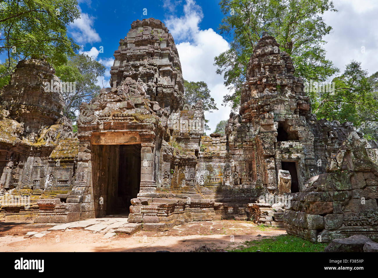 Preah Khan temple. Angkor Archaeological Park, Siem Reap Province ...