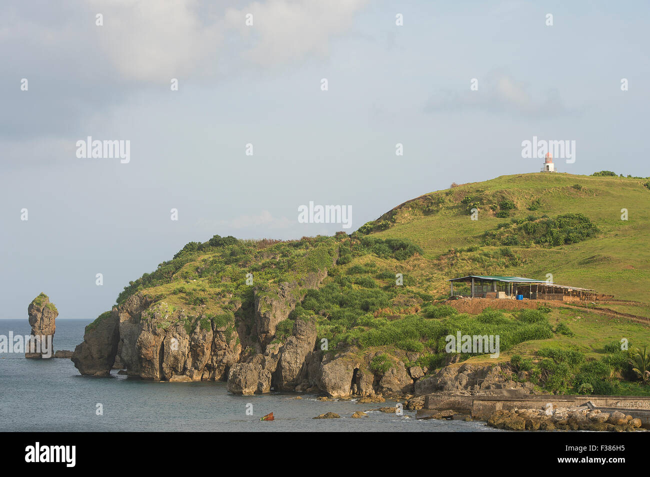 Beautiful view one of the part of Batanes Island. Batanes is the ...