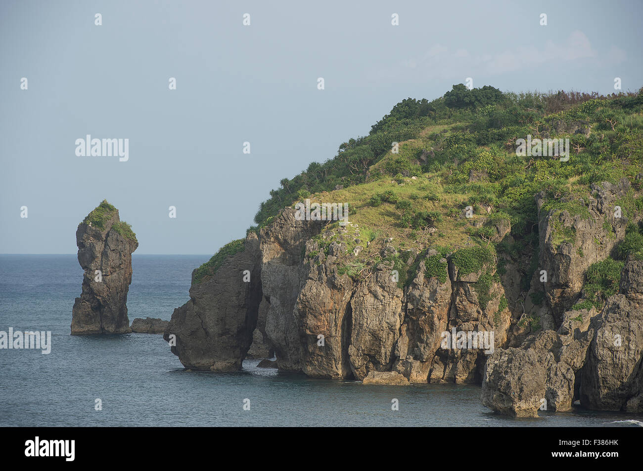 Beautiful view one of the part of Batanes Island. Batanes is the ...
