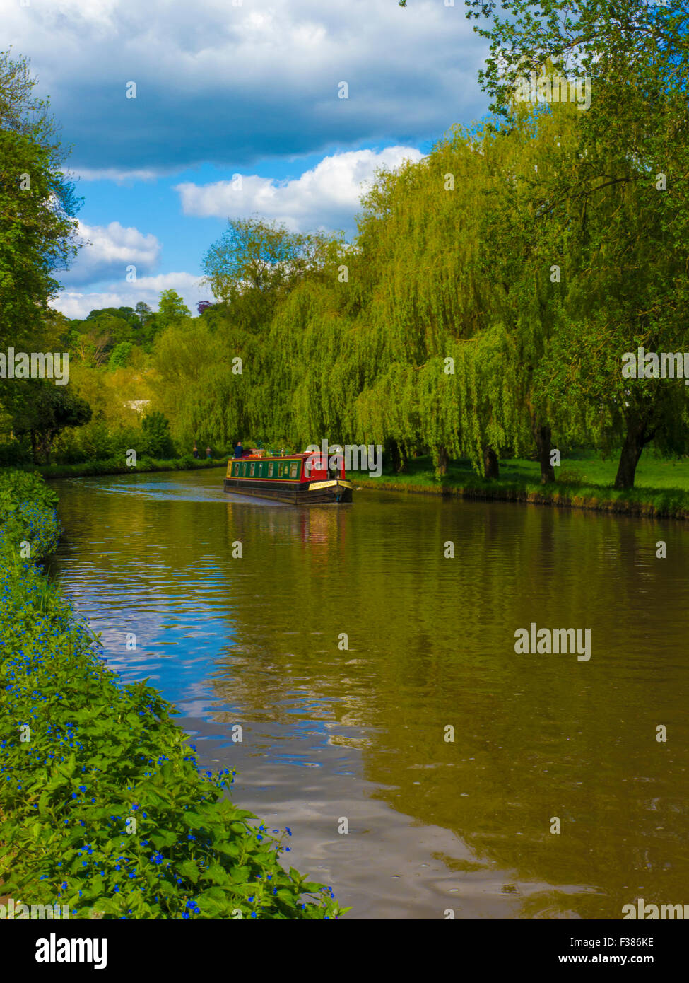 Boating on the River Wey at Guildford, Surrey England Stock Photo - Alamy