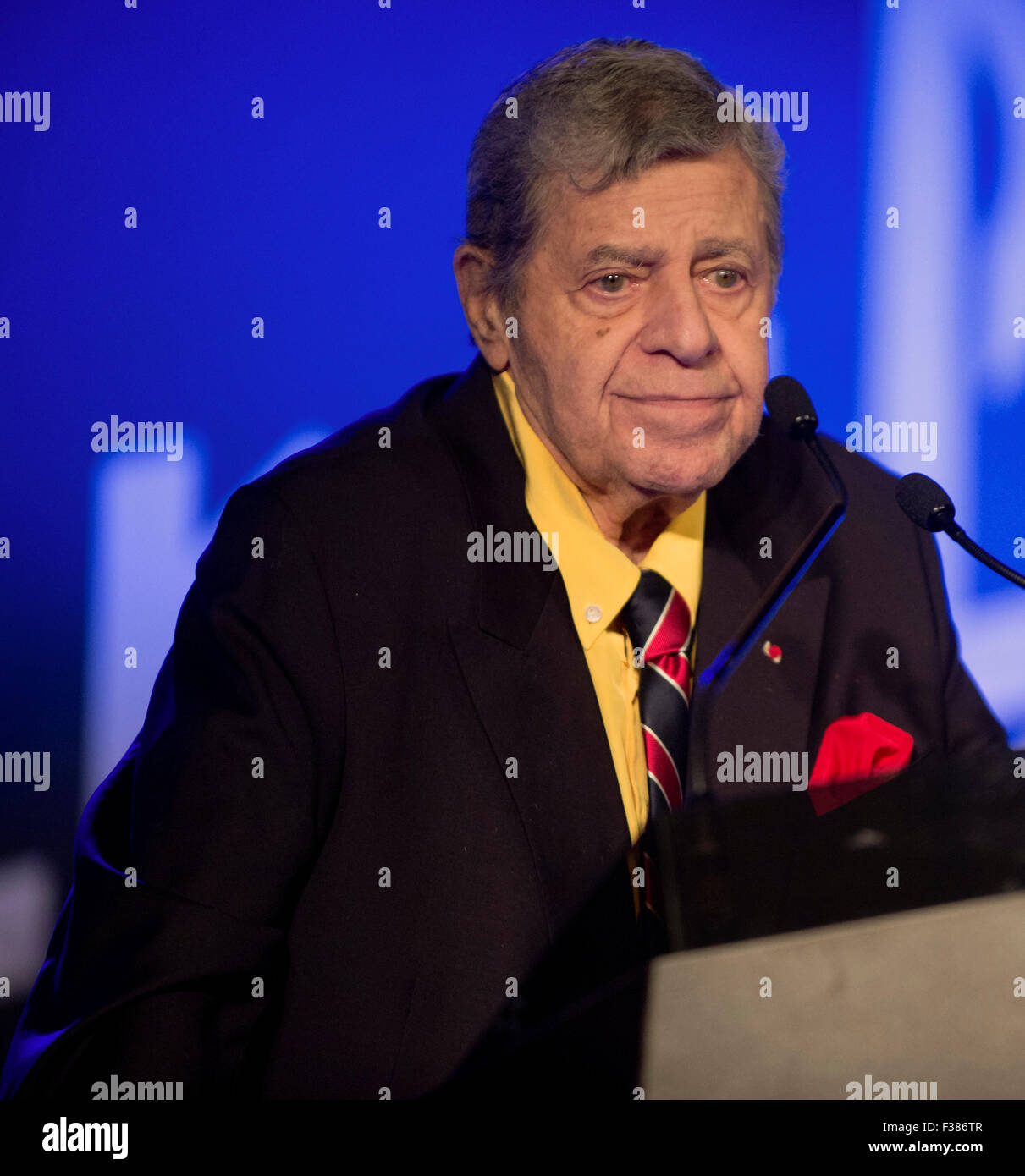 Las Vegas, Nevada, USA. 30th Sep, 2015. JERRY LEWIS, who will be 90 ...