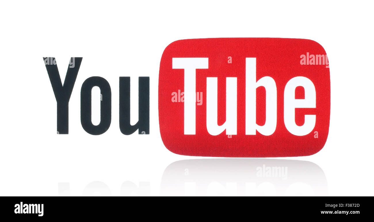 Youtube logo 2015 hi-res stock photography and images - Alamy