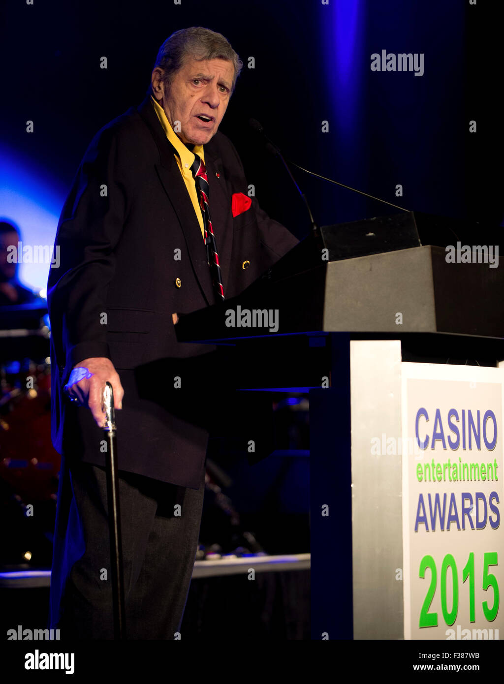 Las Vegas, Nevada, USA. 30th Sep, 2015. JERRY LEWIS, who will be 90 ...