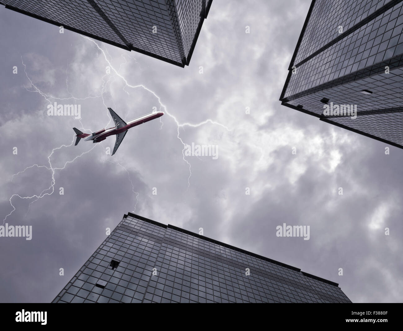 Above skyscraper hi-res stock photography and images - Alamy