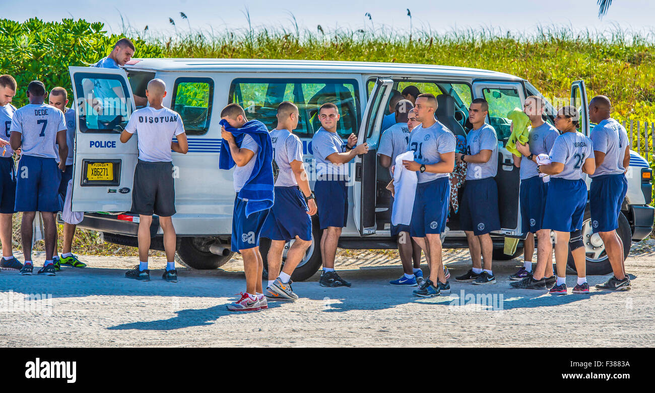 Miami beach police training hi-res stock photography and images - Alamy