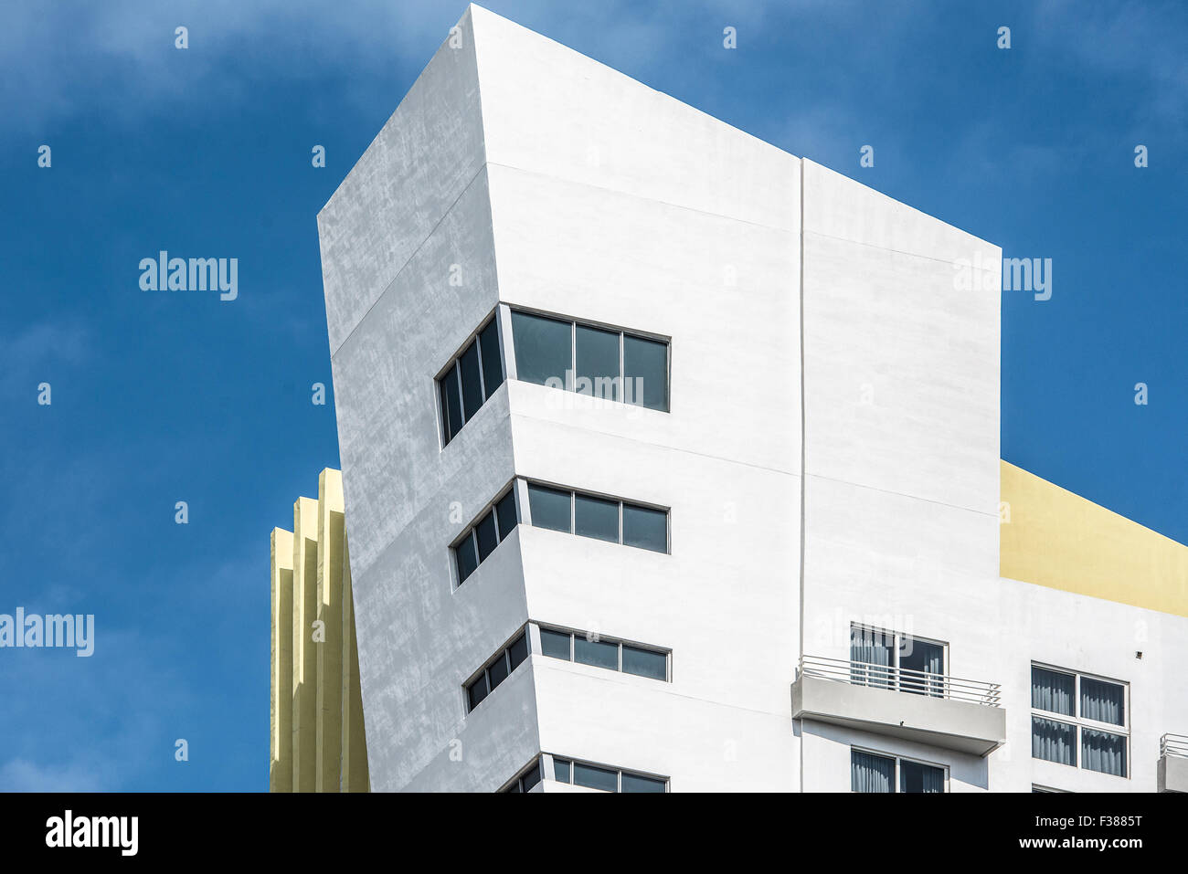 Florida Miami beach building details Stock Photo - Alamy
