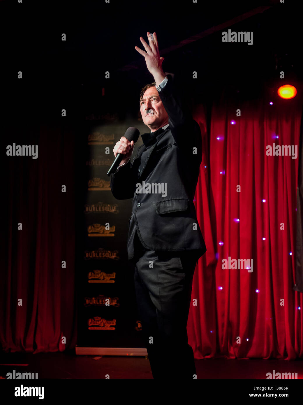 Frank Sanazi, controversial singer, comedian and Hitler impersonator ...