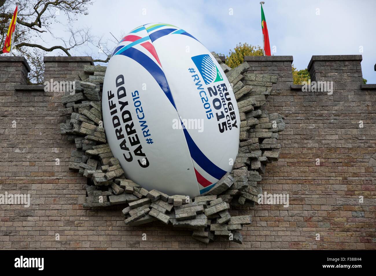 Cardiff, Wales, UK. 1st October, 2015. Rugby World Cup. Wales versus ...