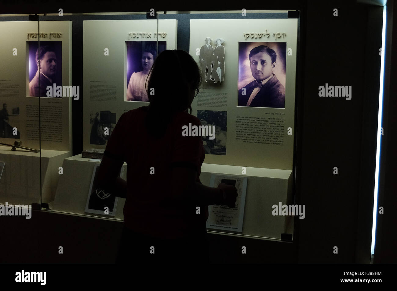 Israel. 01st Oct, 2015. The Aharonson House Museum, once the home of ...