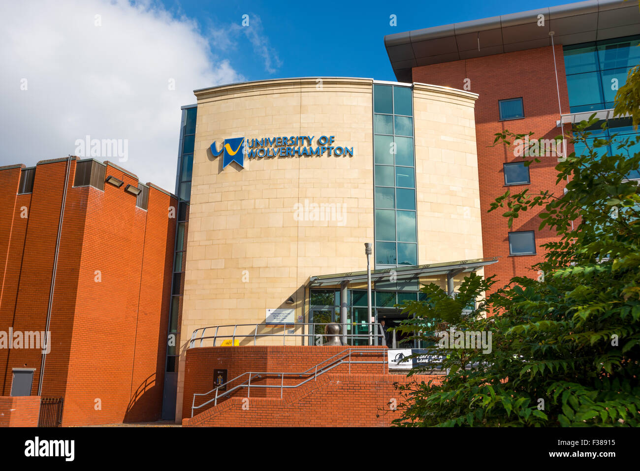 The University of Wolverhampton West midlands UK Stock Photo - Alamy
