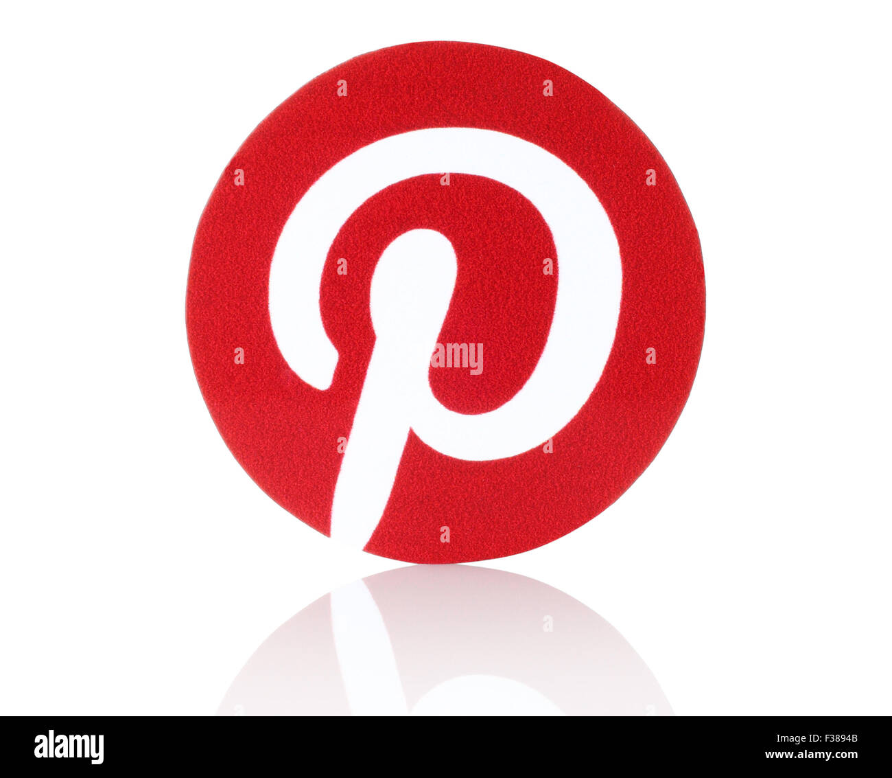 Pinterest logo hi-res stock photography and images - Alamy