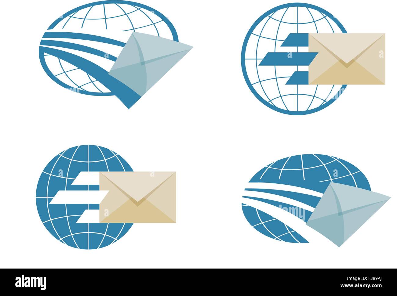 Postal item Stock Vector Images - Alamy