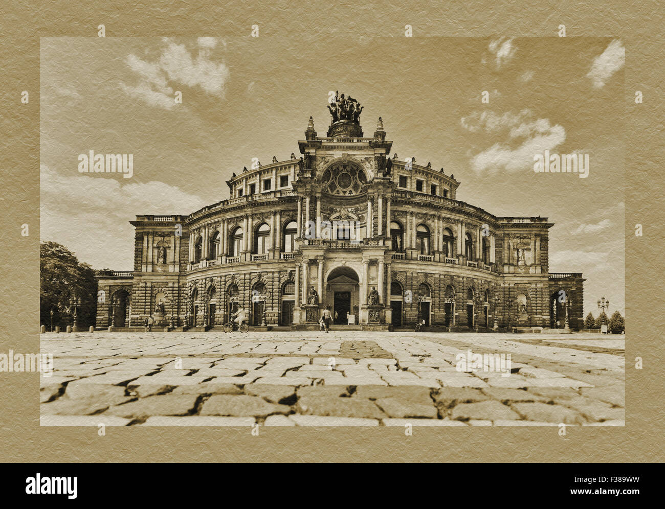 Semper opera house dresden hi-res stock photography and images - Alamy