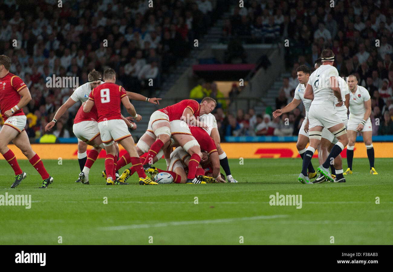 Twickenham Stadium, London, UK. 26th September, 2015. England v Wales ...