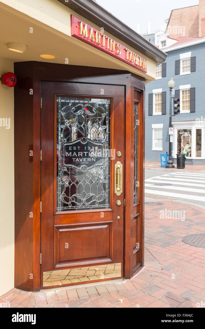 Martin's tavern washington hi-res stock photography and images - Alamy