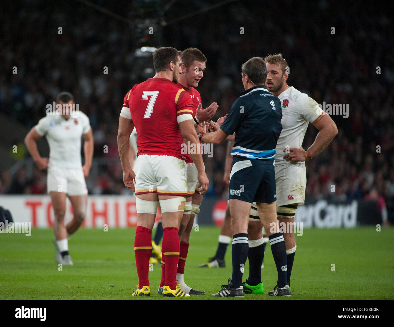 Twickenham Stadium, London, UK. 26th September, 2015. England v Wales ...