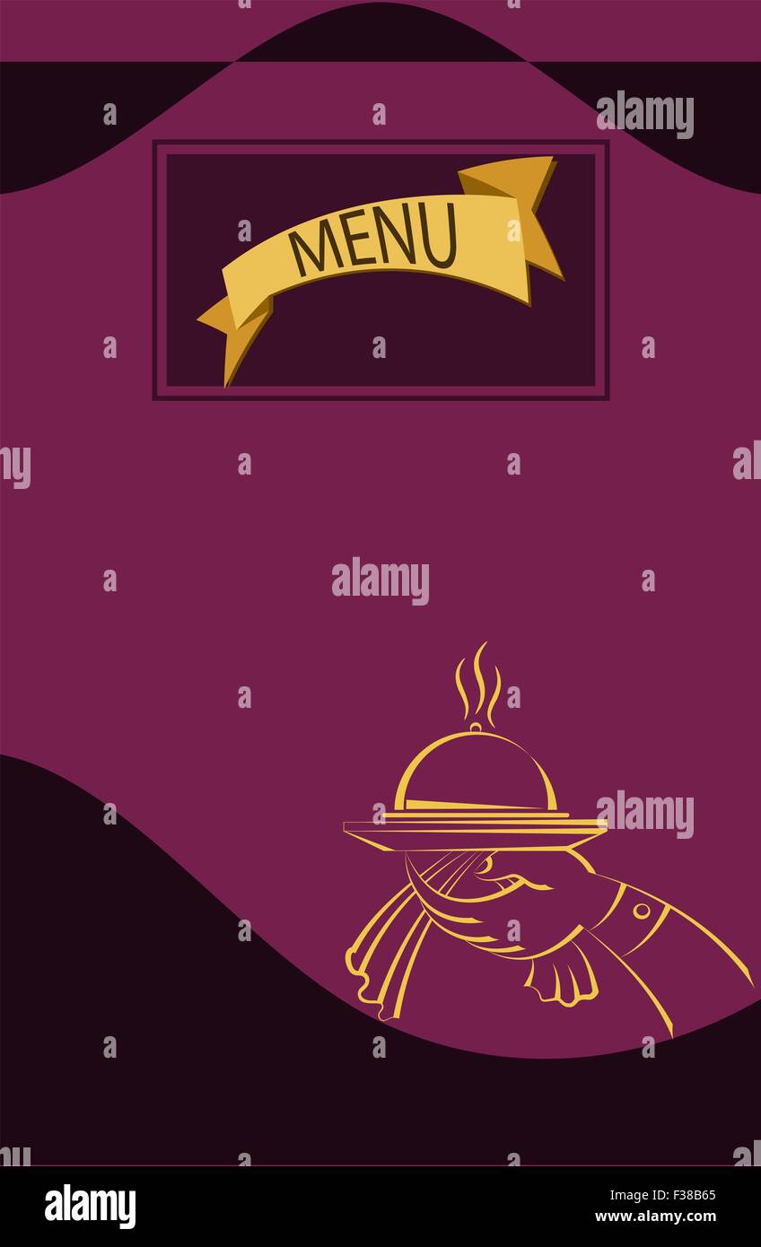 Menu Card Design Template Vector Art Stock Vector Image & Art - Alamy