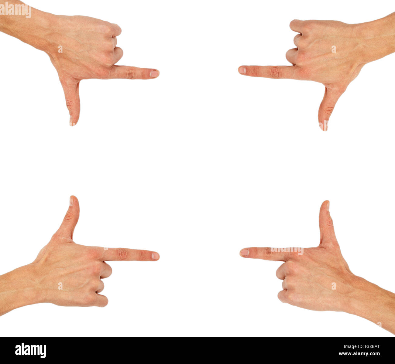 Finger frame sign hi-res stock photography and images - Alamy