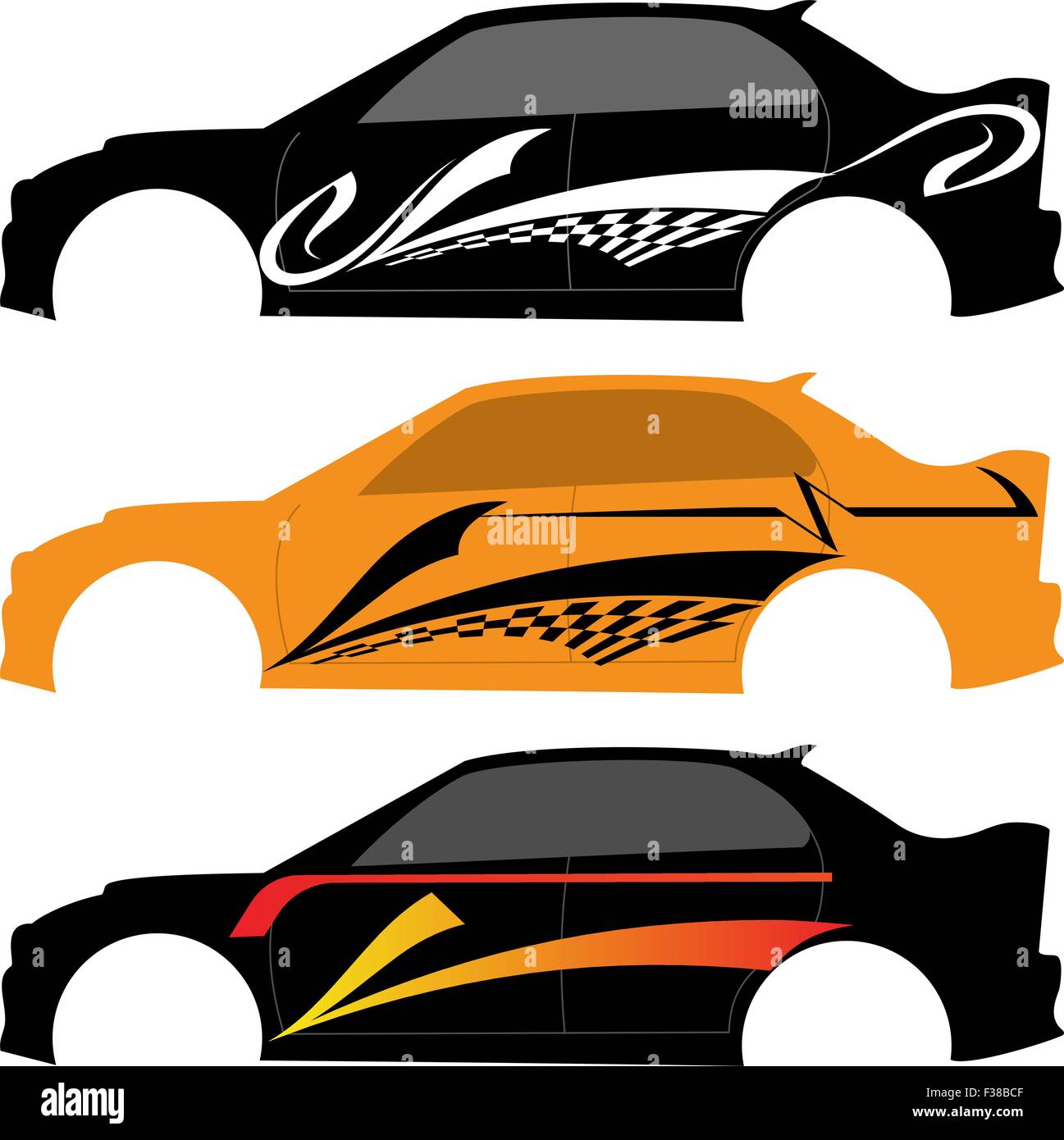 Vehicle Graphics, Stripe : Vinyl Ready Vector Art Stock Vector Image ...