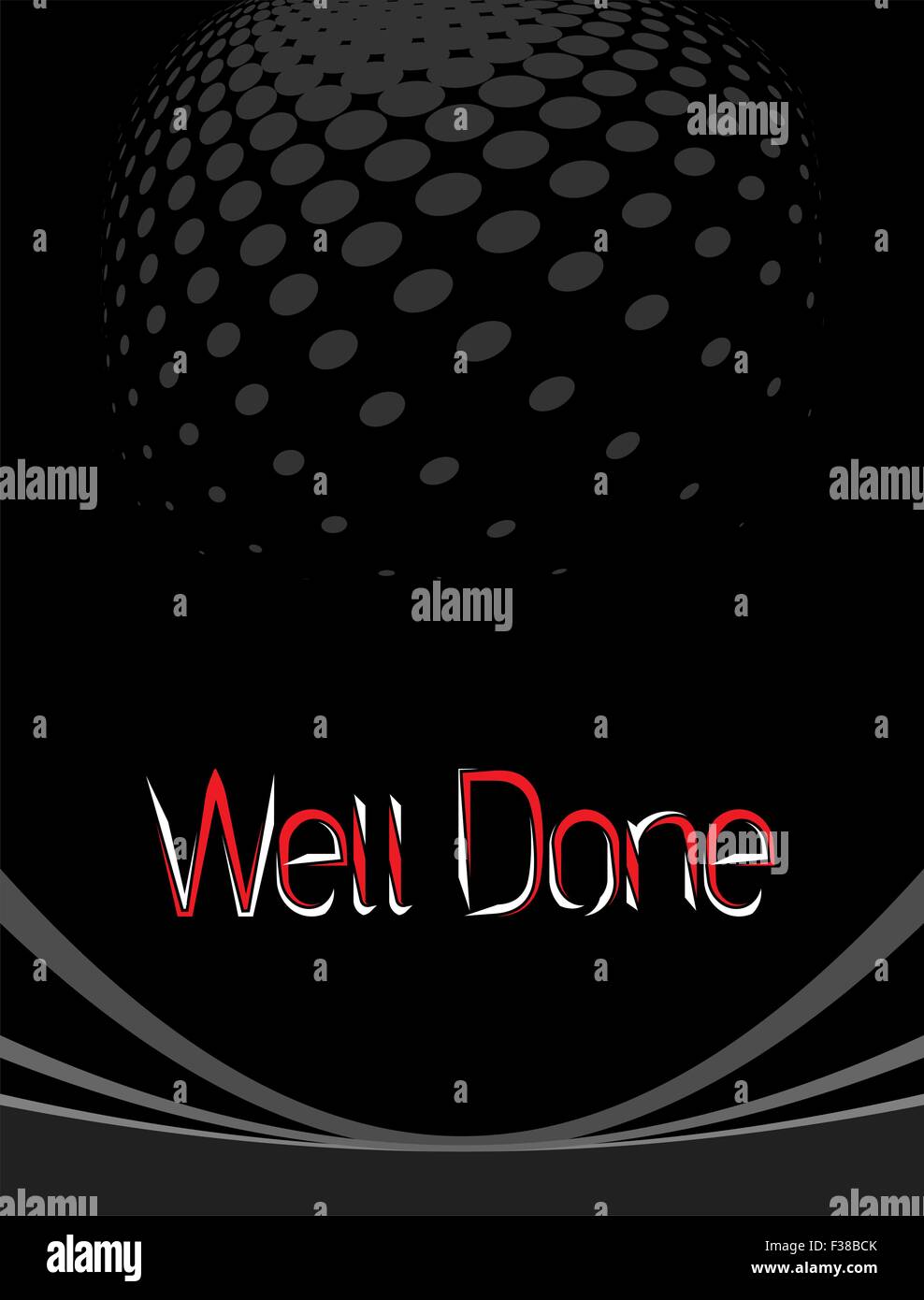 Well Done Card Design Vector Art Stock Vector Image & Art - Alamy