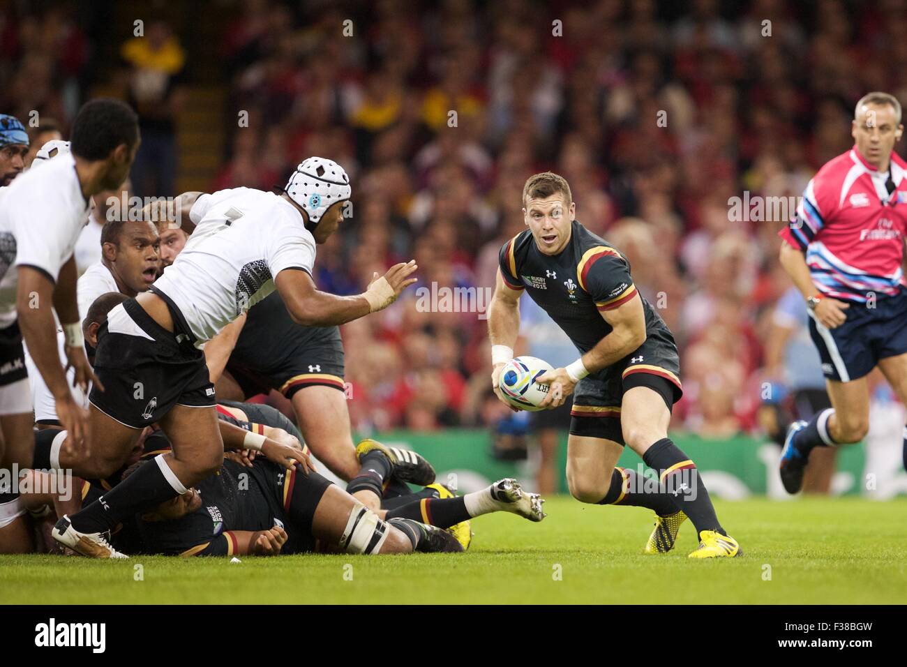 Cardiff, Wales. 01st Oct, 2015. Rugby World Cup. Wales versus Fiji ...