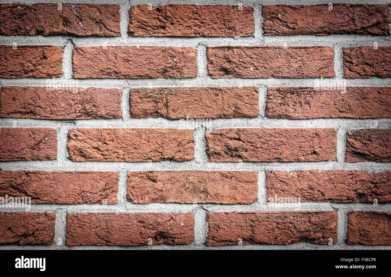 Red brick wall texture Stock Photo - Alamy
