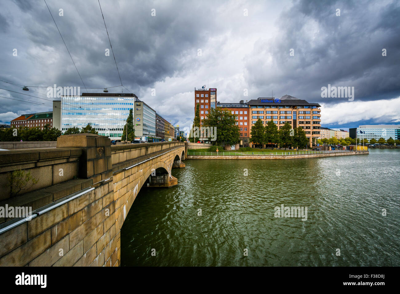 The Pitkäsilta Bridge, in Helsinki, Finland Stock Photo - Alamy