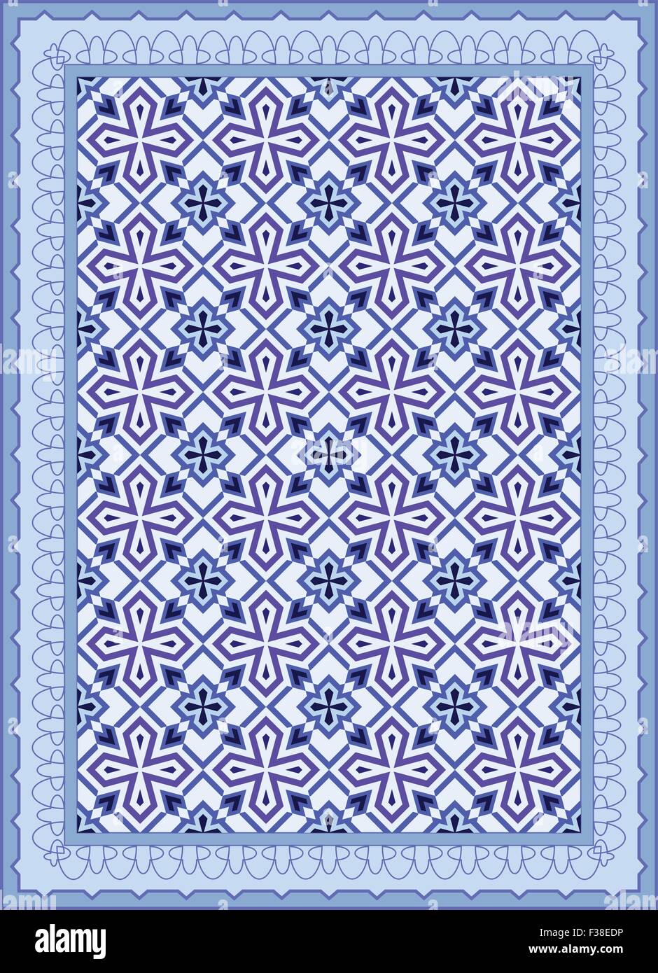 Decorative rug Stock Vector Images - Alamy