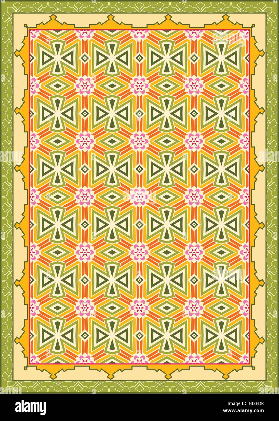 Carpet, Bed Sheet, Rug, Seamless Design Vector Art Stock Vector Image ...