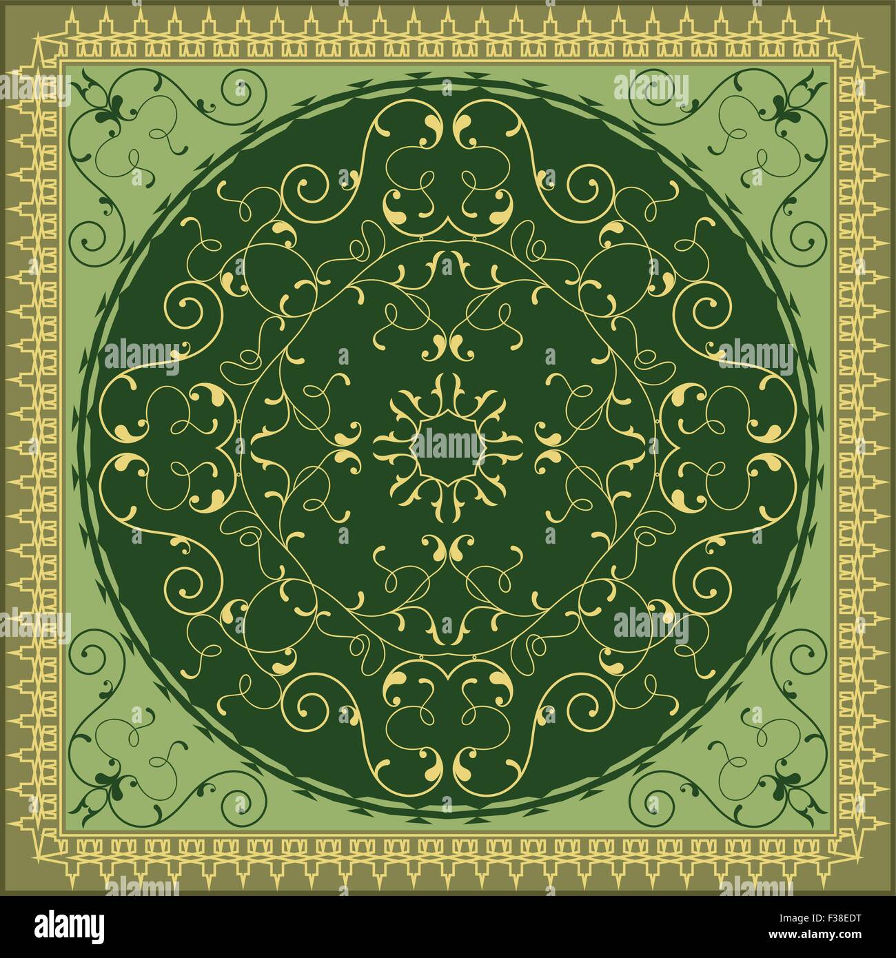 Carpet, Bed Sheet, Rug, Seamless Design Vector Art Stock Vector Image ...